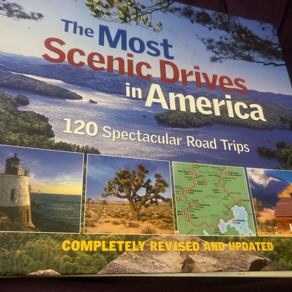 Spiral Bound Hardcover Bopk | Other | The Most Scenic Drives In America ...